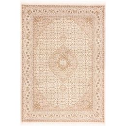 Nain Trading Orientteppich Indo Bidjar 169x237 Handgeknüpfter Orientteppich, rechteckig, Höhe: 15 mm, beige