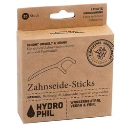 Hydrophil Zahnseide Sticks aus Bambus