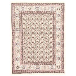 Nain Trading Orientteppich Moud 151x200 Handgeknüpfter Orientteppich / Perserteppich, rechteckig, Höhe: 12 mm, beige