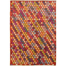 Nain Trading Designteppich Artisan 173x241 Handgeknüpfter Moderner Orientteppich / Designteppich, rechteckig, Höhe: 7 mm, rot