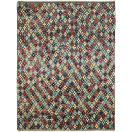 Nain Trading Designteppich Artisan 185x239 Handgeknüpfter Moderner Orientteppich / Designteppich, rechteckig, Höhe: 7 mm, grau