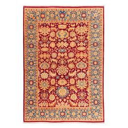 Nain Trading Orientteppich Ziegler Farahan Arijana 183x262 Handgeknüpfter Orientteppich, rechteckig, Höhe: 5 mm, rot