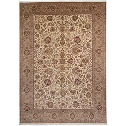 Nain Trading Designteppich Golestan 307x432 Handgeknüpfter Moderner Orientteppich, rechteckig, Höhe: 8 mm, braun