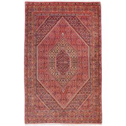 Nain Trading Orientteppich Bidjar Tekab 147x236 Handgeknüpfter Orientteppich / Perserteppich, rechteckig, Höhe: 15 mm, rot