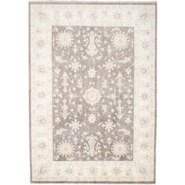 Nain Trading Orientteppich Ziegler Farahan 167x235 Handgeknüpfter Orientteppich, rechteckig, Höhe: 6 mm, beige
