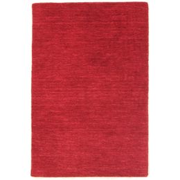 Nain Trading Orientteppich Gabbeh Loribaft 61x93 Handgeknüpfter Moderner Orientteppich, rechteckig, Höhe: 12 mm, rot