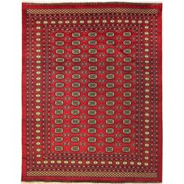 Nain Trading Orientteppich Pakistan Buchara 3ply 249x321 Handgeknüpfter Orientteppich, rechteckig, Höhe: 8 mm, rot