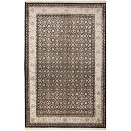 Nain Trading Designteppich Golestan 137x207 Handgeknüpfter Moderner Orientteppich, rechteckig, Höhe: 8 mm, beige