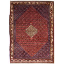 Nain Trading Orientteppich Bidjar Tekab 235x330 Handgeknüpfter Orientteppich / Perserteppich, rechteckig, Höhe: 15 mm, braun|rot