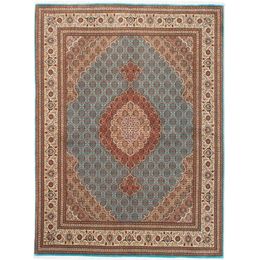 Nain Trading Orientteppich Täbriz 50Raj Mahi 149x203 Handgeknüpfter Orientteppich, rechteckig, Höhe: 7 mm, braun|grau