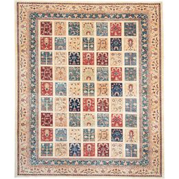 Nain Trading Orientteppich Arijana Bakhtiari 247x294 Handgeknüpfter Orientteppich, rechteckig, Höhe: 5 mm, beige