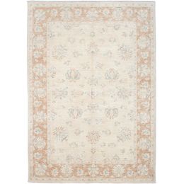Nain Trading Orientteppich Ziegler Farahan 167x239 Handgeknüpfter Orientteppich, rechteckig, Höhe: 6 mm, beige
