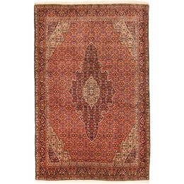 Nain Trading Orientteppich Bidjar Tekab 156x240 Handgeknüpfter Orientteppich / Perserteppich, rechteckig, Höhe: 15 mm, rot