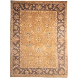 Nain Trading Orientteppich Ziegler Farahan Arijana 268x354 Handgeknüpfter Orientteppich, rechteckig, Höhe: 5 mm, beige|rot