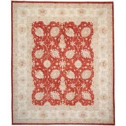 Nain Trading Orientteppich Ziegler Farahan 250x294 Handgeknüpfter Orientteppich, rechteckig, Höhe: 6 mm, beige|rot