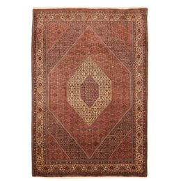 Nain Trading Orientteppich Bidjar Tekab 208x293 Handgeknüpfter Orientteppich / Perserteppich, rechteckig, Höhe: 15 mm, braun|rot