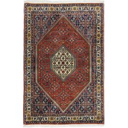 Nain Trading Orientteppich Bidjar 113x166 Handgeknüpfter Orientteppich / Perserteppich, rechteckig, Höhe: 15 mm, braun