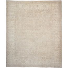 Nain Trading Orientteppich Ziegler Farahan Arijana 246x291 Handgeknüpfter Orientteppich, rechteckig, Höhe: 5 mm, beige