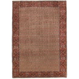Nain Trading Orientteppich Bidjar Tekab 211x295 Handgeknüpfter Orientteppich / Perserteppich, rechteckig, Höhe: 15 mm, braun|rot