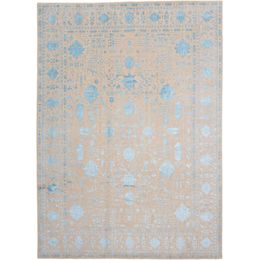Nain Trading Designteppich Sadraa 251x345 Handgeknüpfter Moderner Orientteppich / Designteppich, rechteckig, Höhe: 12 mm, beige