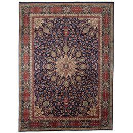 Nain Trading Orientteppich Täbriz 288x394 Handgeknüpfter Orientteppich / Perserteppich, rechteckig, Höhe: 10 mm, braun|grau