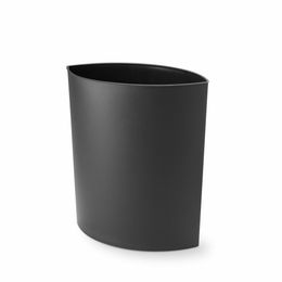 Depot4Design Papierkorb Maxi Lip Matt Schwarz