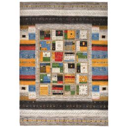 Nain Trading Orientteppich Gabbeh Loribaft 174x241 Handgeknüpfter Moderner Orientteppich, rechteckig, Höhe: 10 mm, beige
