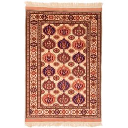 Nain Trading Orientteppich Afghan Mauri Kabul 116x163 Handgeknüpfter Orientteppich, rechteckig, Höhe: 6 mm, rot