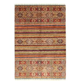 Nain Trading Orientteppich Arijana Shaal 201x293 Handgeknüpfter Orientteppich, rechteckig, Höhe: 5 mm