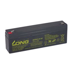 KUNG LONG WP2.2-12 12V 2,2Ah AGM Blei Batterie wartungsfrei VdS Bleiakkus 2200 mAh