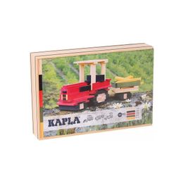 KAPLA® Spielbauklötze COF2DE Holzplättchen Baukasten Traktor