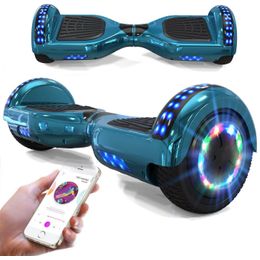 HITWAY Balance Scooter 6.5 Zoll Hoverboard700W RGB LED-Leuchten