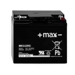 +maxx- 12V 23Ah ersetzt F19-12B AGM Batterie wartungsfrei Bleiakkus