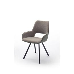 MCA furniture Armlehnstuhl 2er Set 4-Fuß Stuhl Parana drehbar