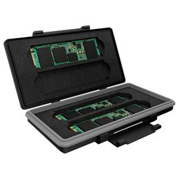 ICY BOX Festplattentasche Schutzbox für M.2 SSDs