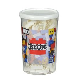 Simba Spielbausteine Konstruktionsspielzeug Blox 100 Teile 8er weiß 104118915