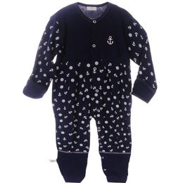 La Bortini Schlafoverall Strampler Overall Schlafanzug Einteiler für Kinder 98 104 gemustert