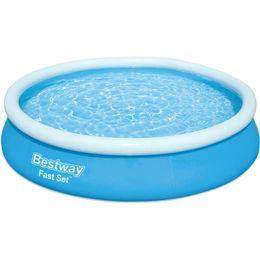 Fast Set Pool ohne Pumpe, rund 366x76 cm, blau - Bestway