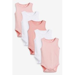 next Kurzarmbody 5er-Pack ärmellose Baby-Bodysuits (5-tlg)