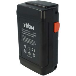 Li-Ion Akku 5000mAh (25V) kompatibel mit Rasenmäher Gardena Spindelmäher 380 c, 380 ec Ersatz für 8838, 04025-20. - vhbw