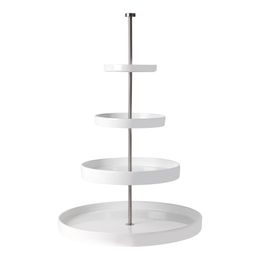 Asa etagere, 4 stufig, weiß