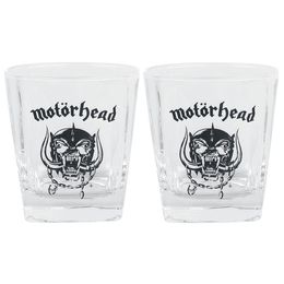 Motörhead Motörhead Whiskey Glas-Set Whiskyglas klar