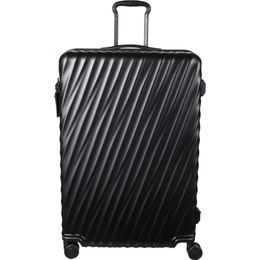 Tumi 4-Doppelrollen-Trolley, Hartschale, TSA-Schloss, Adressanhänger, schwarz