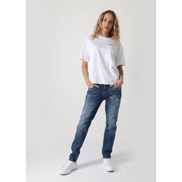 M.O.D. Miracle of Denim Regular-fit-Jeans Rita im Used Look