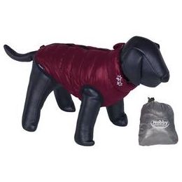 Nobby Hundemantel Light bordeaux -grau