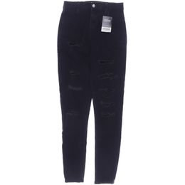 Topshop Damen Jeans, schwarz, Gr. 28