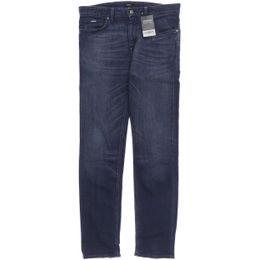 BOSS by Hugo BOSS Herren Jeans, marineblau, Gr. 48