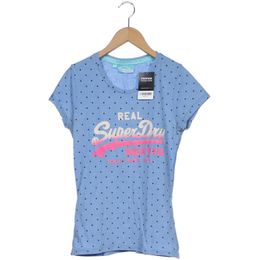 Superdry Damen T-Shirt, hellblau