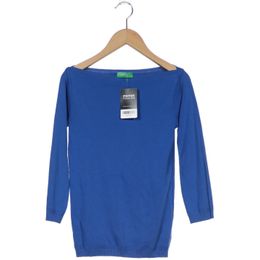 United Colors Of Benetton Damen Pullover, blau, Gr. 30