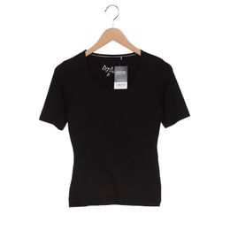 s.Oliver Damen T-Shirt, schwarz